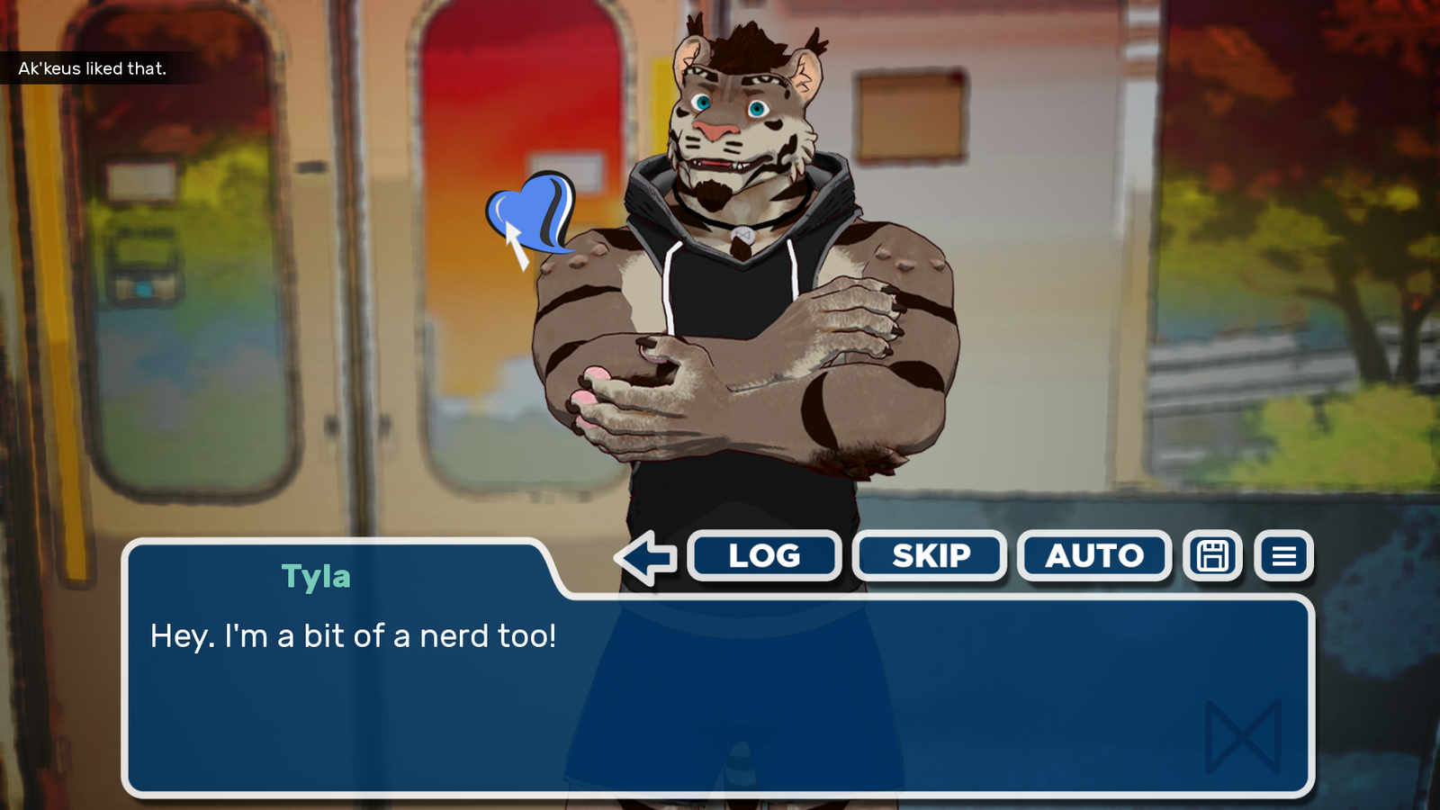 My Date With Ak'keus - Furrygames