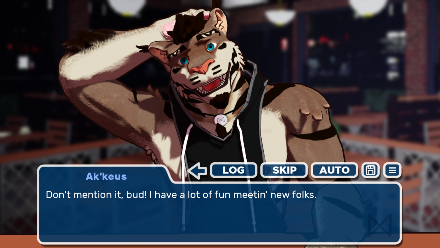 My Date With Ak'keus - Furrygames